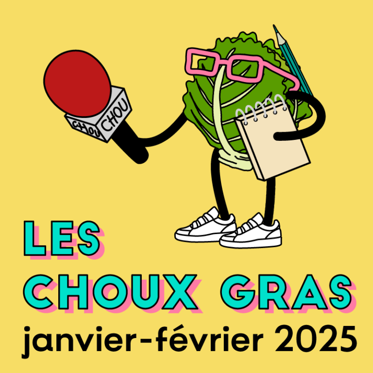 Les choux gras #12 - MJC-CS Jacques Tati